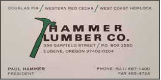 HammerLumberCo | Oregon Equestrian Trails